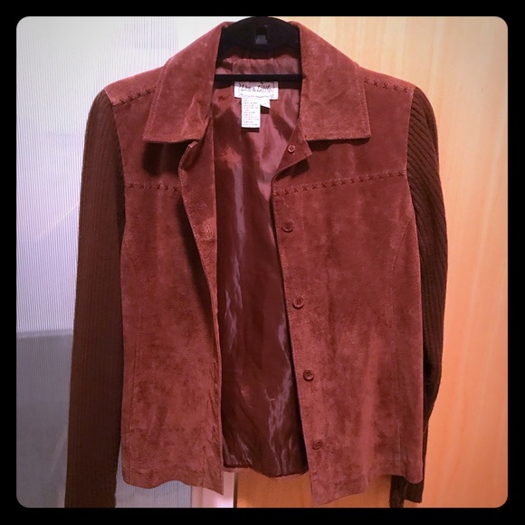 Live a Little | Jackets & Coats | Chestnut Brown Suede Jacket | Poshmark